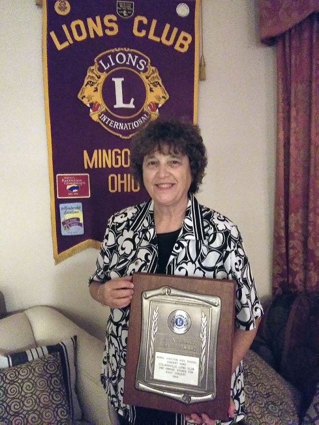 Mingo Lions Club presented plaque | News, Sports, Jobs - The Herald Star